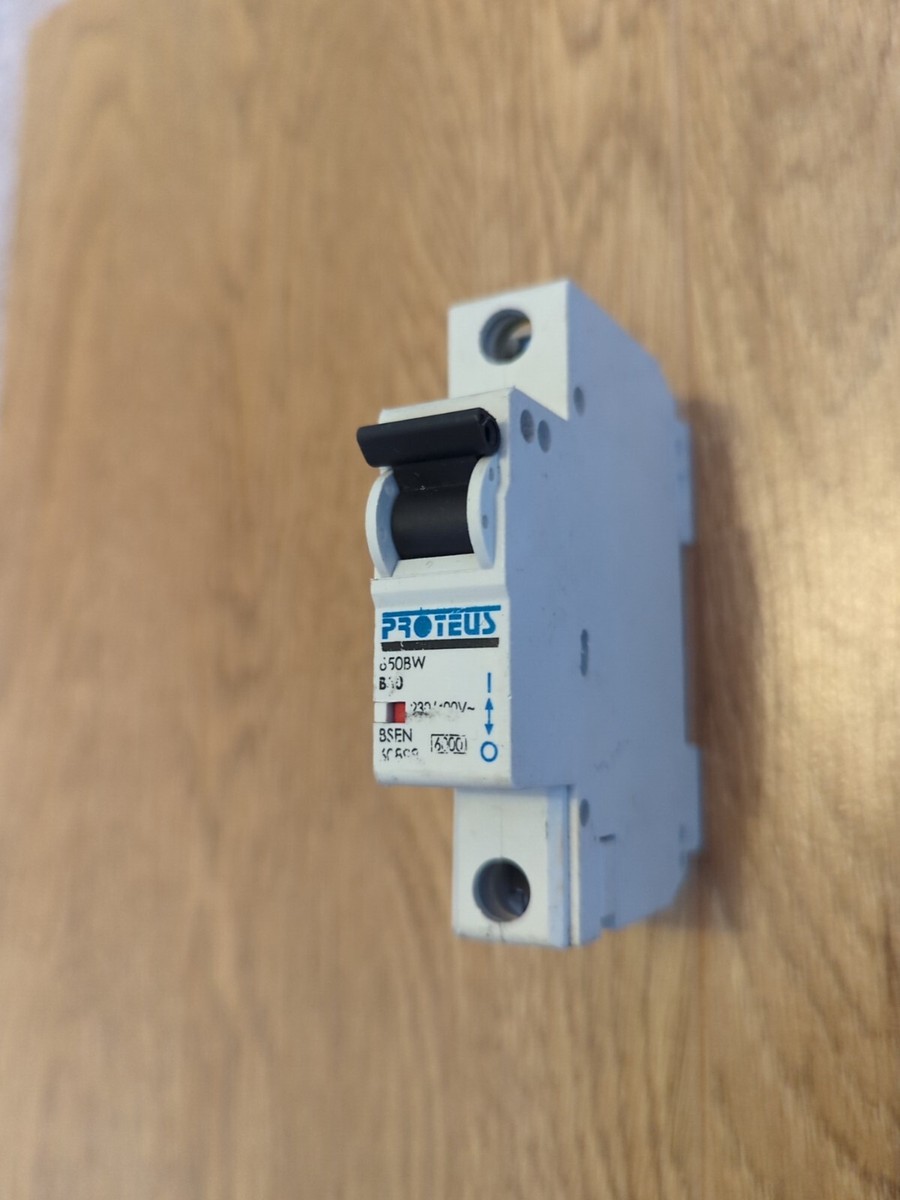 32 Amp RCBO Interruttore MCB Proteus Geyer Serie BW - Monopolare, 230V ...