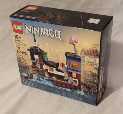 LEGO Micro NINJAGO Docks (40704) - New SEALED Insider Exclusive | eBay