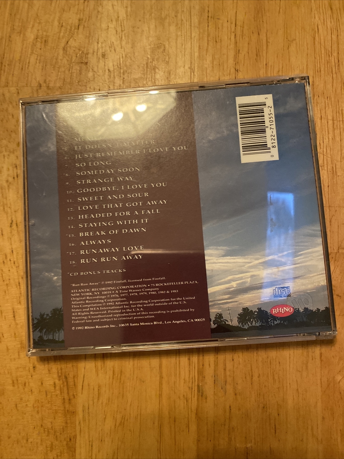 Firefall Greatest Hits US CD 1992 Rhino Records issue 81227105525| eBay