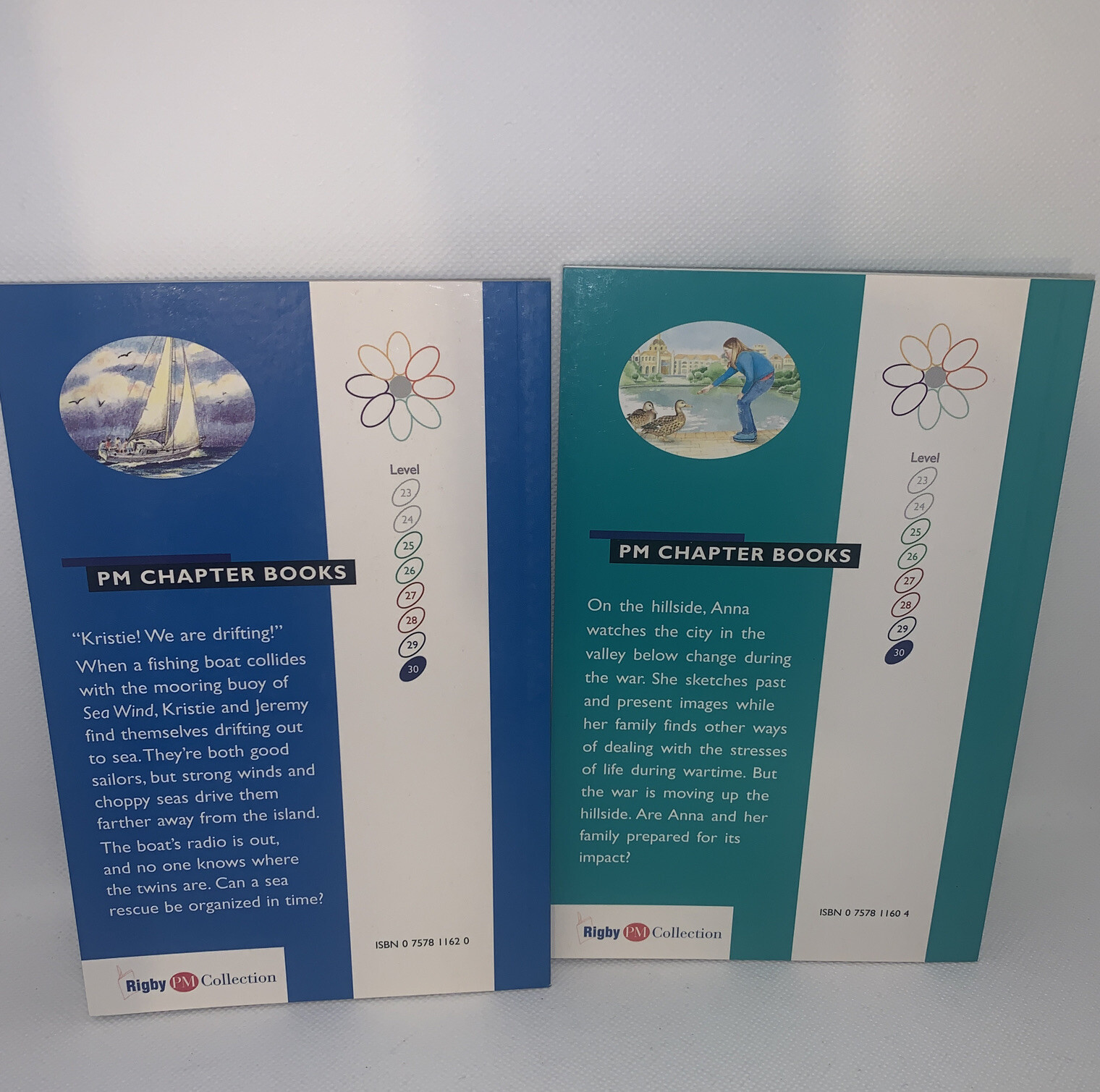 Lot of 8 - Mixed Levels 27-30 Rigby PM Chapter Books Ruby Collection ...