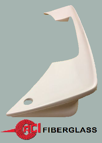 1991-96 C4 Corvette Rear Spoiler Aero Blade Wing ACI Fiberglass NEW ...