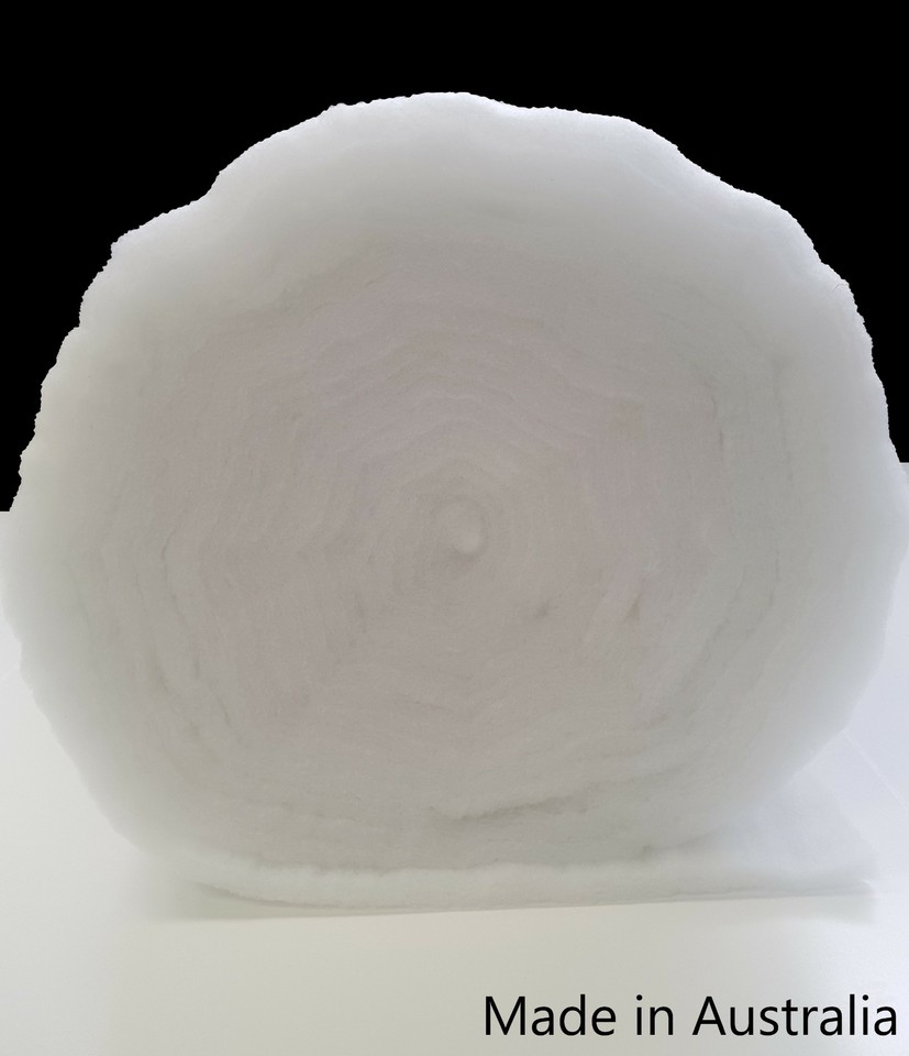 Polyester Wadding Dacron 150cmW 100/150/200/250/300Gram Batting Options ...