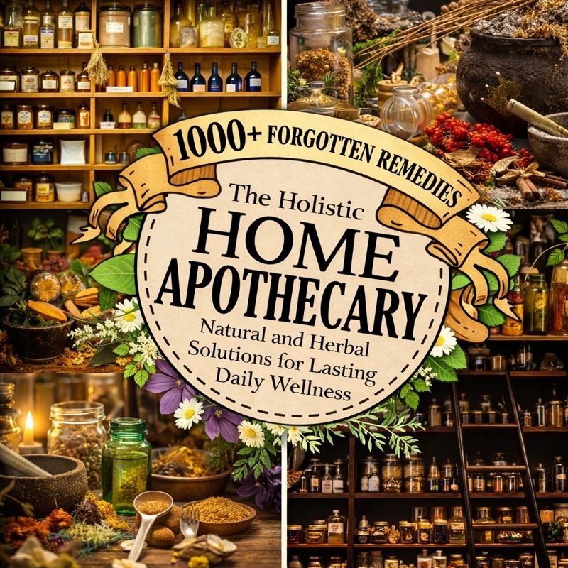 Home Apothecary – 1000+ Forgotten Natural Remedies Book | Free Shipping ...