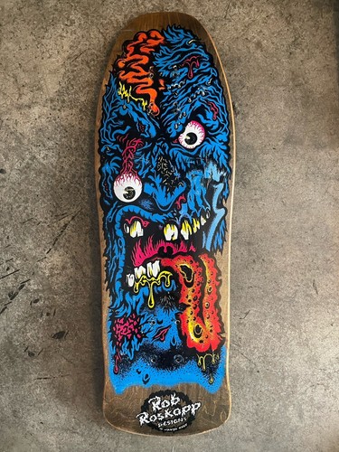 OG 1989 SANTA CRUZ ROB ROSKOPP FACE 2 SKATEBOARD DECK - FACE II VINTAGE ...