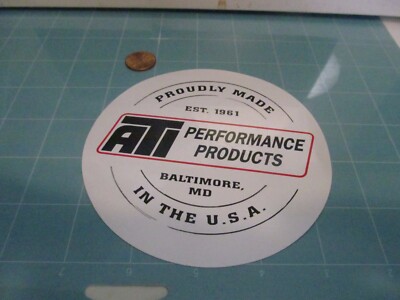 ATI BALTIMORE MD Sticker / Decal RACING ORIGINAL OLD STOCK | eBay