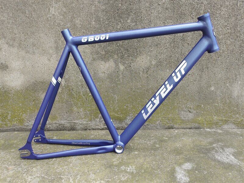 Frame Fixed Gear 700c Aluminum 49cm 52cm 55cm Single Speed Bicycle ...