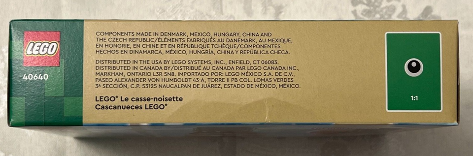 LEGO 40640 Nutcracker - Christmas Exclusive Set (208 Pcs) New / Sealed ...