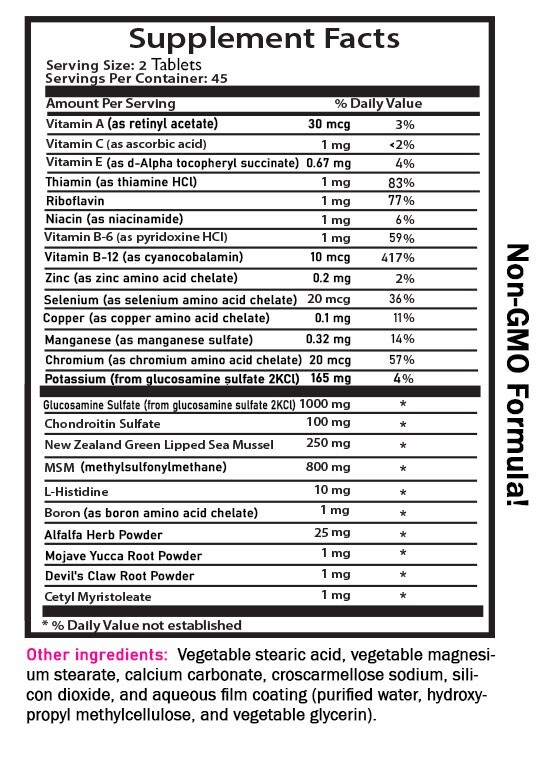 Flexibility Aid - JOINT SUPPORT COMPLEX - Supportive Nutrients 2 Bottles | eBay UK