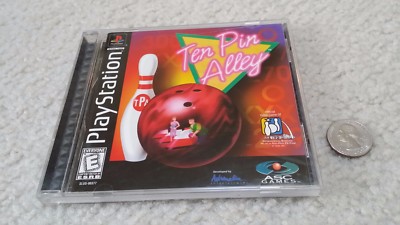 Sony Playstation PSX PSone PS1, Ten Pin Alley, COMPLETE 729627320093| eBay
