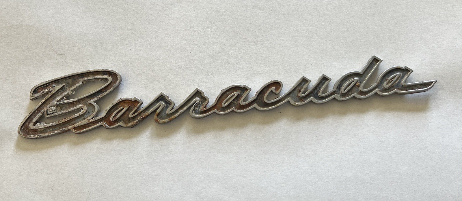 Plymouth Barracuda Emblem Used | eBay