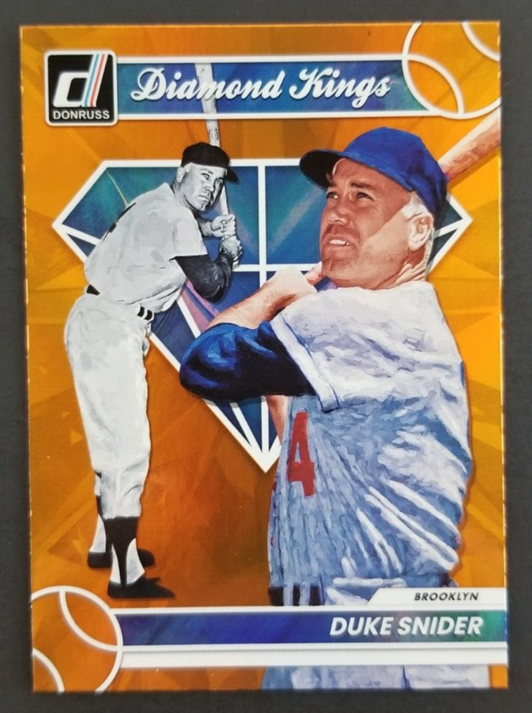 Duke Snider 2023 Panini Donruss Gold Holo Baseball Card #9 (NM) | eBay