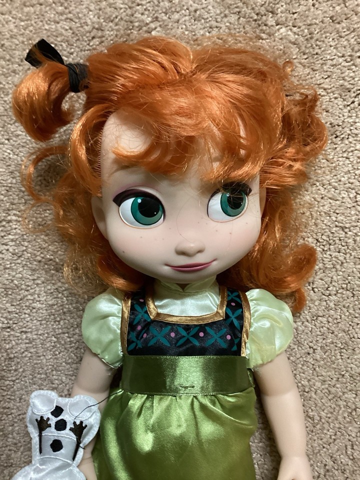 Disney Store Animators Collection Anna Animator 16” Doll Frozen | eBay