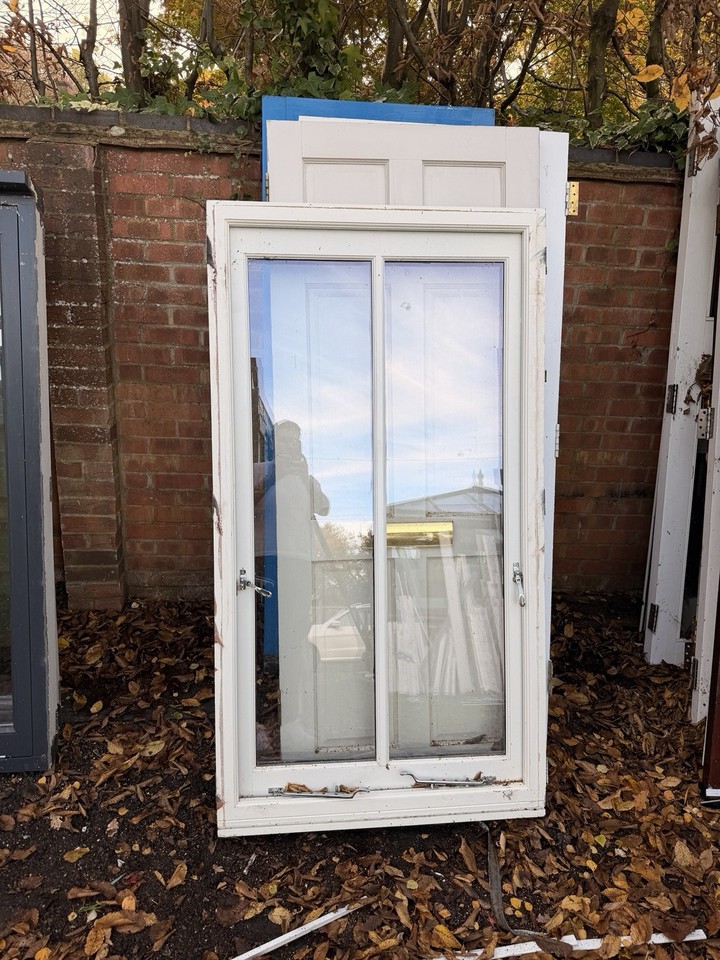 Hardwood Timber Double Glazed Window Push Out Reclaimed 925mm by 1720 ...
