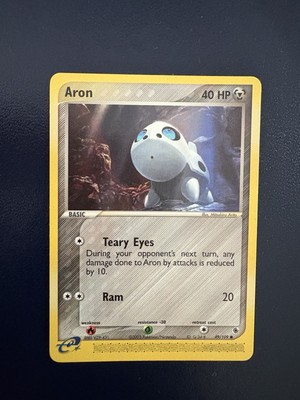 Aron 49/109 Ruby and Sapphire NM Pokemon | eBay