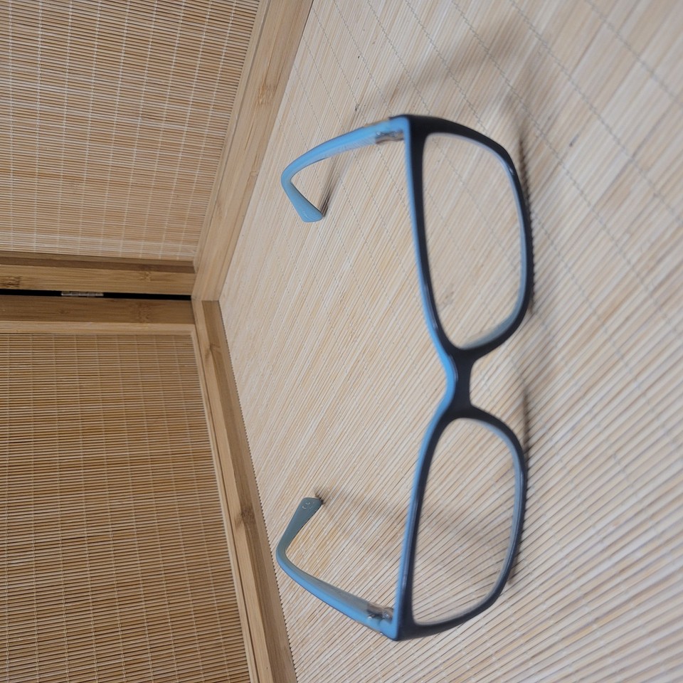 StyleMark OPTIC Eyeglass Frames Blue & Black Rectangular 55-16-140 TEL ...