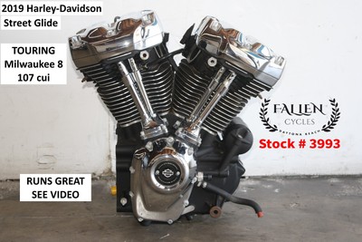 2019 Harley Touring MILWAUKEE-EIGHT M8 107" Engine Motor Assembly SEE ...