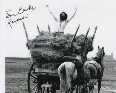Film Autograph: TOM BAKER (Rasputin, Nicholas and Alexandra) Signed ...
