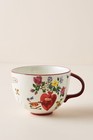 Anthropologie Nathalie Lete Titania Coffee/Latte Mug Heart Flowers ...
