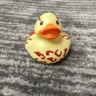Rubber Duck Leopard Decor Car Office Animal Print Ornament NO Squeak ...