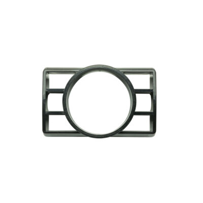 GlowShift 52mm Air Vent Single Gauge Pod for 87-93 Ford Mustang Fox ...