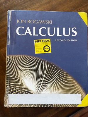 Calculus by Jon Rogawski (2012, Hardcover, 2nd Edition) 9781429208383| eBay