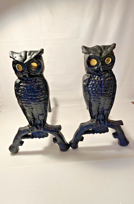 Fireplaces & Mantels - Cast Irons Andirons Fire Dogs