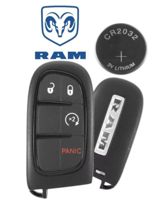 OEM RAM 4 Buttons Smart Remote Key 2013-2018 / 433MHz / 68159656AF ...