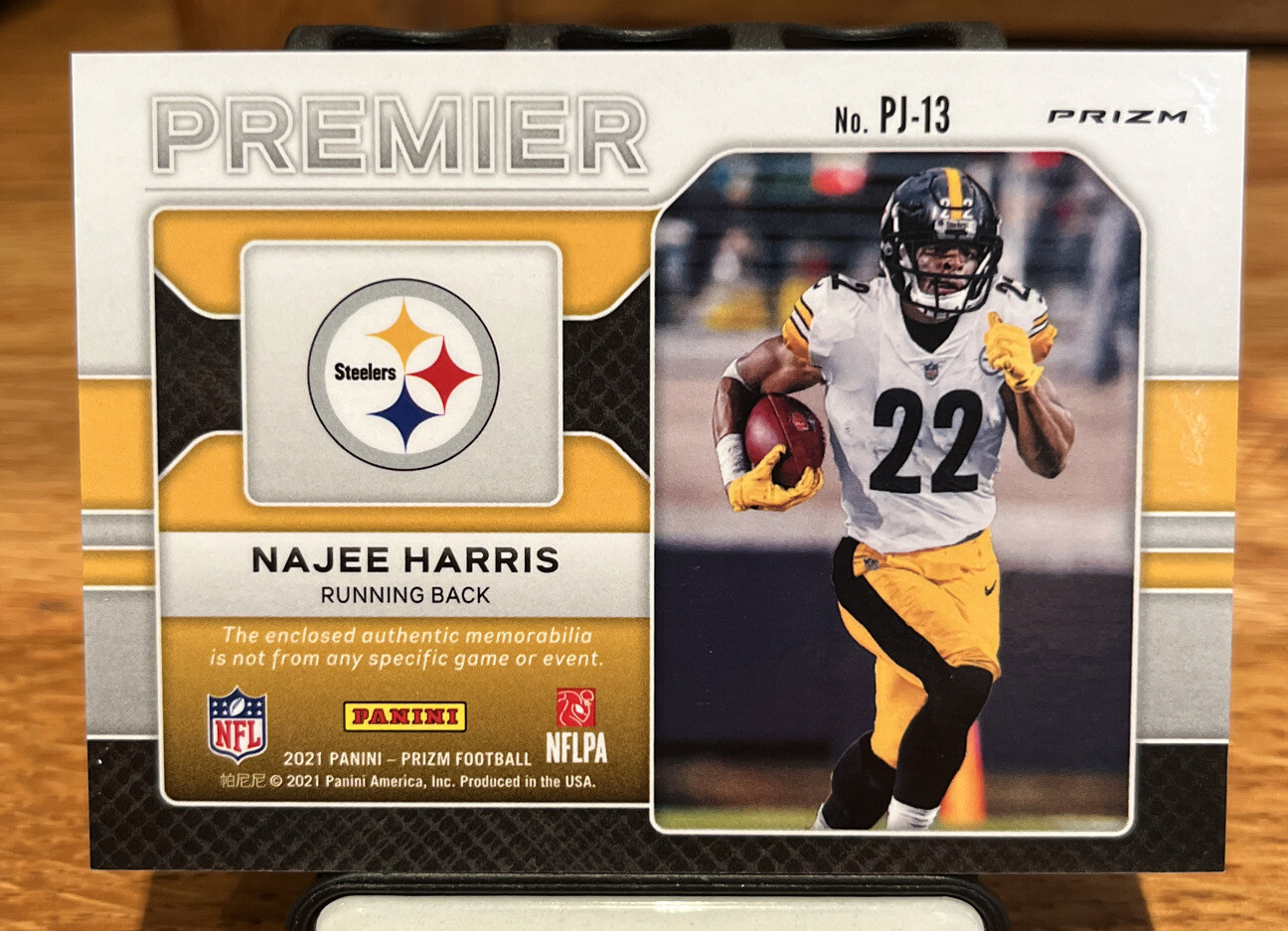 2021 Panini Prizm - Premier Jerseys Pink Prizm #PJ-13 Najee Harris (MEM ...