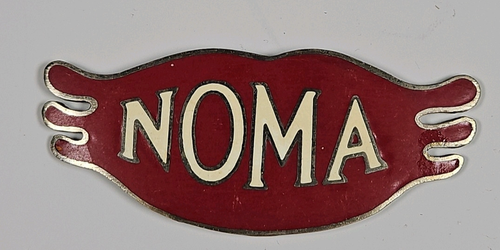RARE Vintage NOMA Automobile Radiator Badge Logo Motor Car Hood Emblem ...