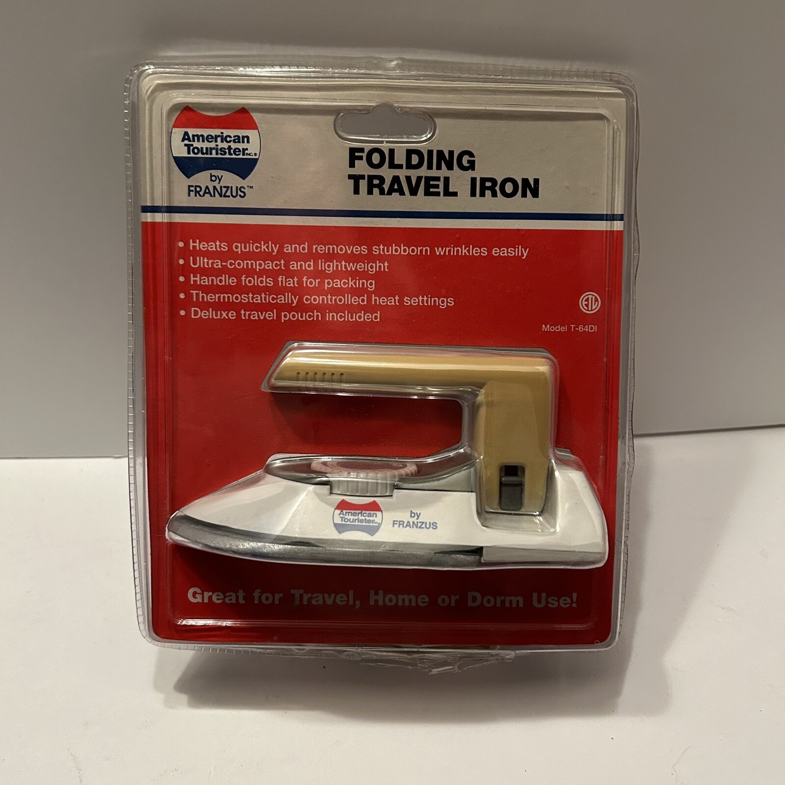 Folding Travel Iron, Vintage, New, Unopened $19.00 | eBay