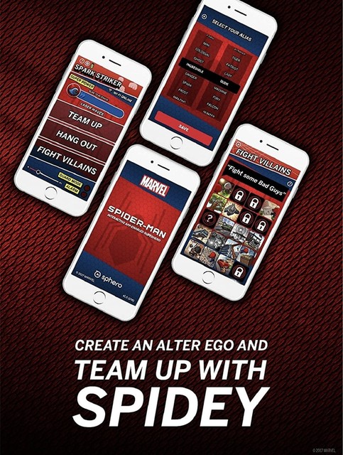 Sphero Spider-Man Marvel Comic Hero Action Figure - SP001ROW for sale ...