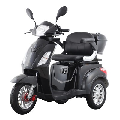 3-Rad Elektromobil 25km/h 60V Li-Ion Topcase Senioren Dreirad VISTA ...