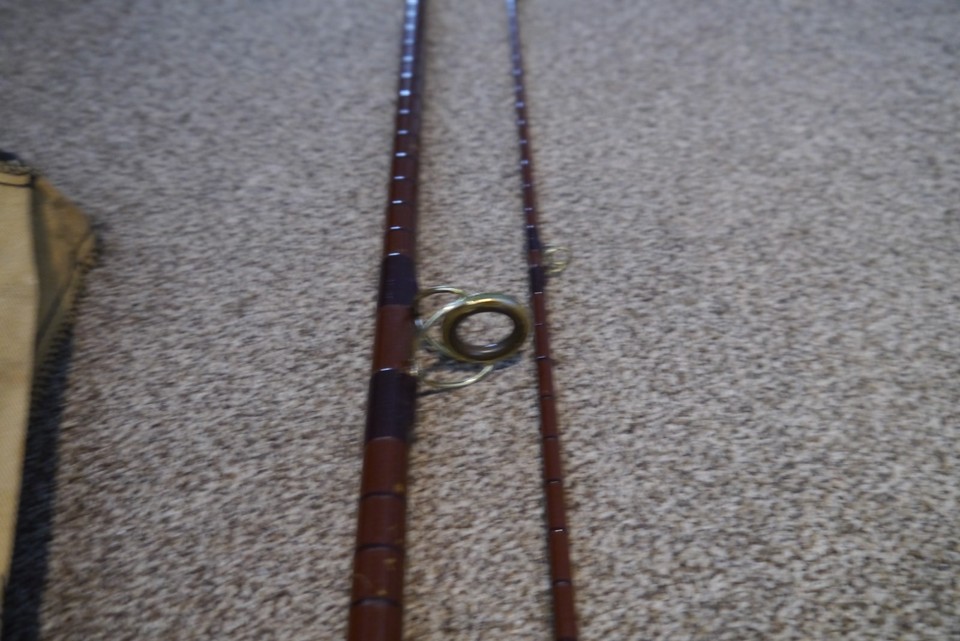BRUCE & WALKER HAND BUILT MK1V G COMPOUND TAPER 10FT ROD USED COARSE ...