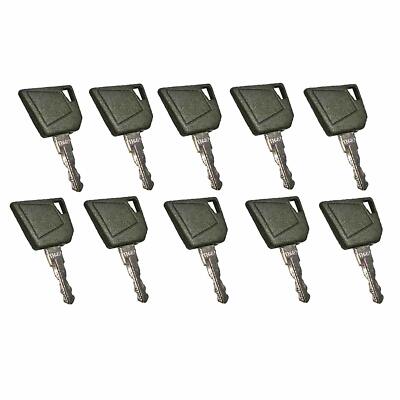 (10) Keys 701/14657 for JCB Bobcat Bomag Cat Dynapac Ford Gehl Hamm New ...