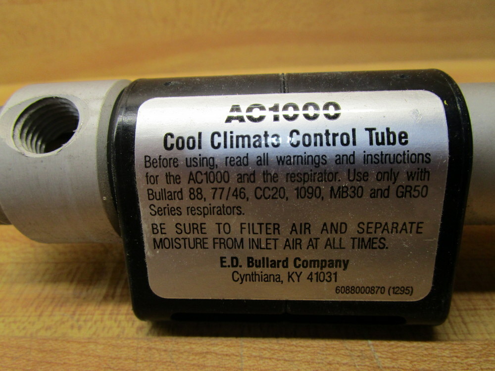 E.D. Bullard AC1000 Cool Climate Control Tube | eBay