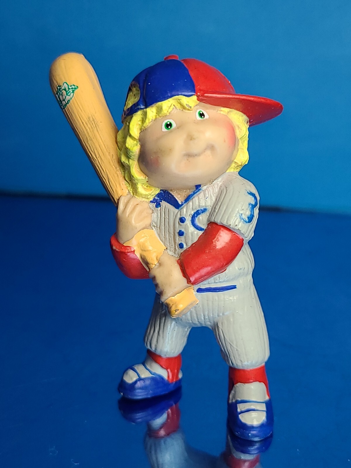 Vintage 1984 Cabbage Patch Kids PVC Figurine BASEBALL PLAYER | eBay