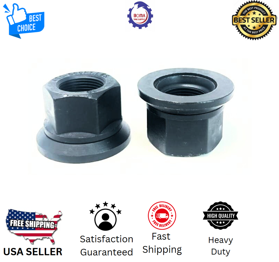 20 Flanged Metric Wheel Nuts M22x1.5 33mm for Unimount Hub Piloted Semi ...