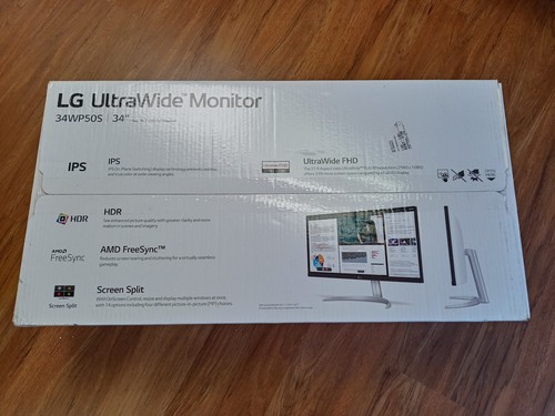 LG 34WP50S-W 34" Widescreen IPS Monitor for sale online | eBay