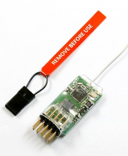 4100E 2.4G 4-Channel Micro Receiver Compatible for JR/SPEKTRUM ...