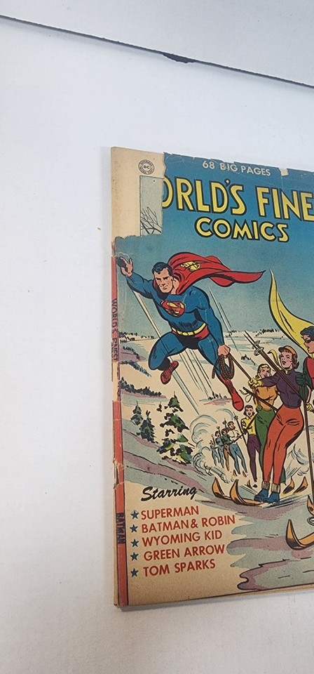 World's Finest #57 March 1952 DC Comics Superman Batman Robin Golden ...