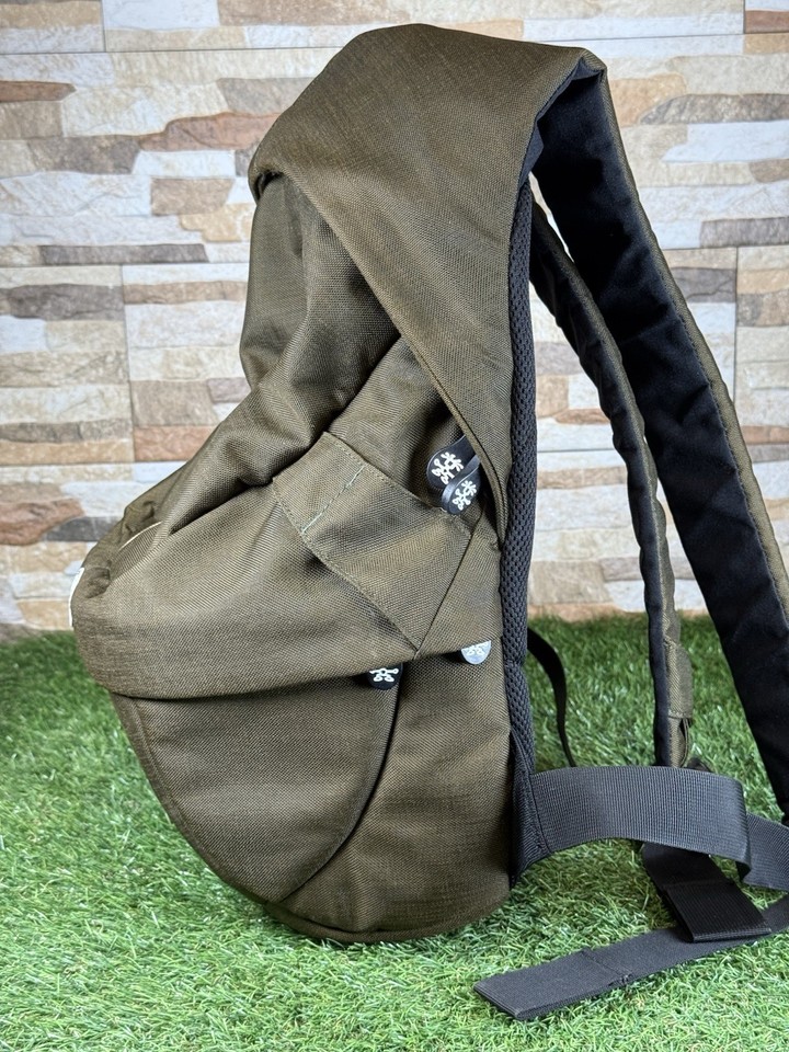 CRUMPLER Pretty Boy Padded Camera Bag Khaki Green Rucksack/ Backpack ...