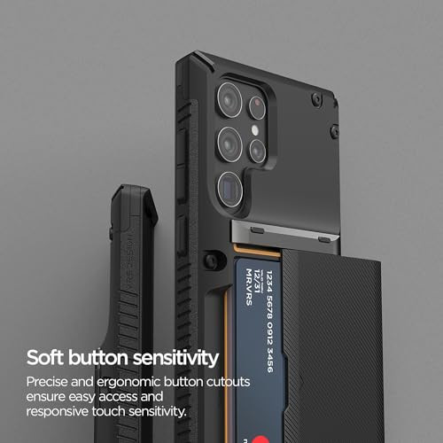 Phone Case for Galaxy S22 Ultra Case, [Damda Glide Pro] Sturdy Semi ...