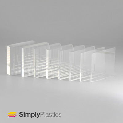 Clear Acrylic Perspex Sheet / 4mm, 5mm, 6mm, 8mm, 10mm / Cut to Size ...