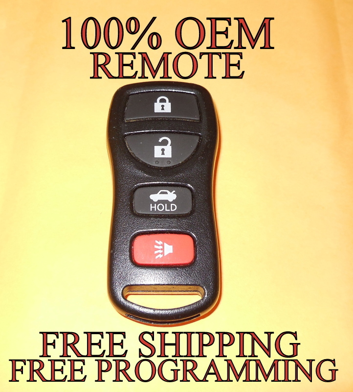 100% OEM NISSAN ALTIMA MAXIMA KEYLESS REMOTE ENTRY FOB TRANSMITTER ...