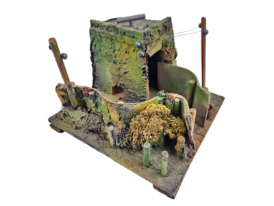 Wartime Elastolin Toy Trench Fortification | eBay