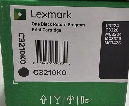 Lexmark C3210K0 Black Ink Cartridge for sale online | eBay