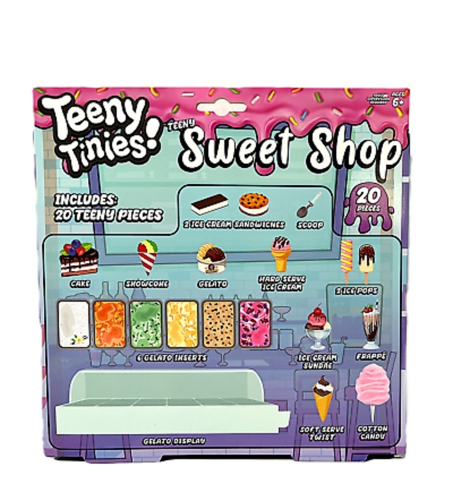 Teeny Tinies TEENY SWEET SHOP Mini Food Playset Toy Doll/Dollhouse ...