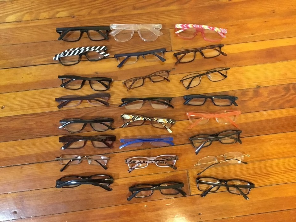 Lot of 24 - Assorted Brands Eyeglasses Glasses Optical Frame Mixed ...