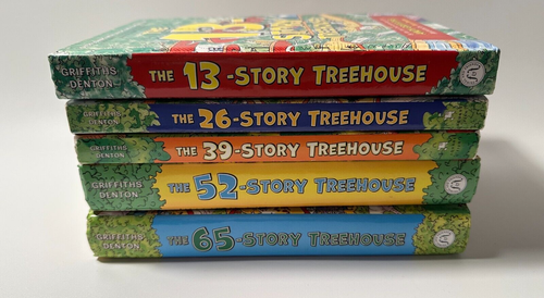 The Treehouse Series by Andy Griffiths Story Treehouse books-13,26,39 ...