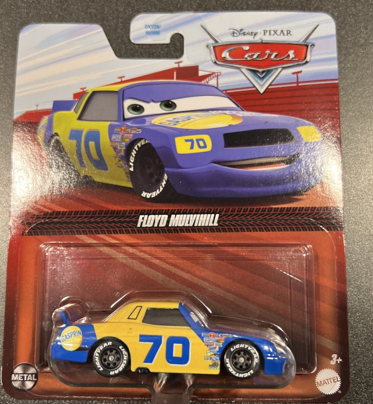 NEW! 2024 Disney Pixar Cars Diecast - Floyd Mulvihill # 70 GASPRIN HTF ...